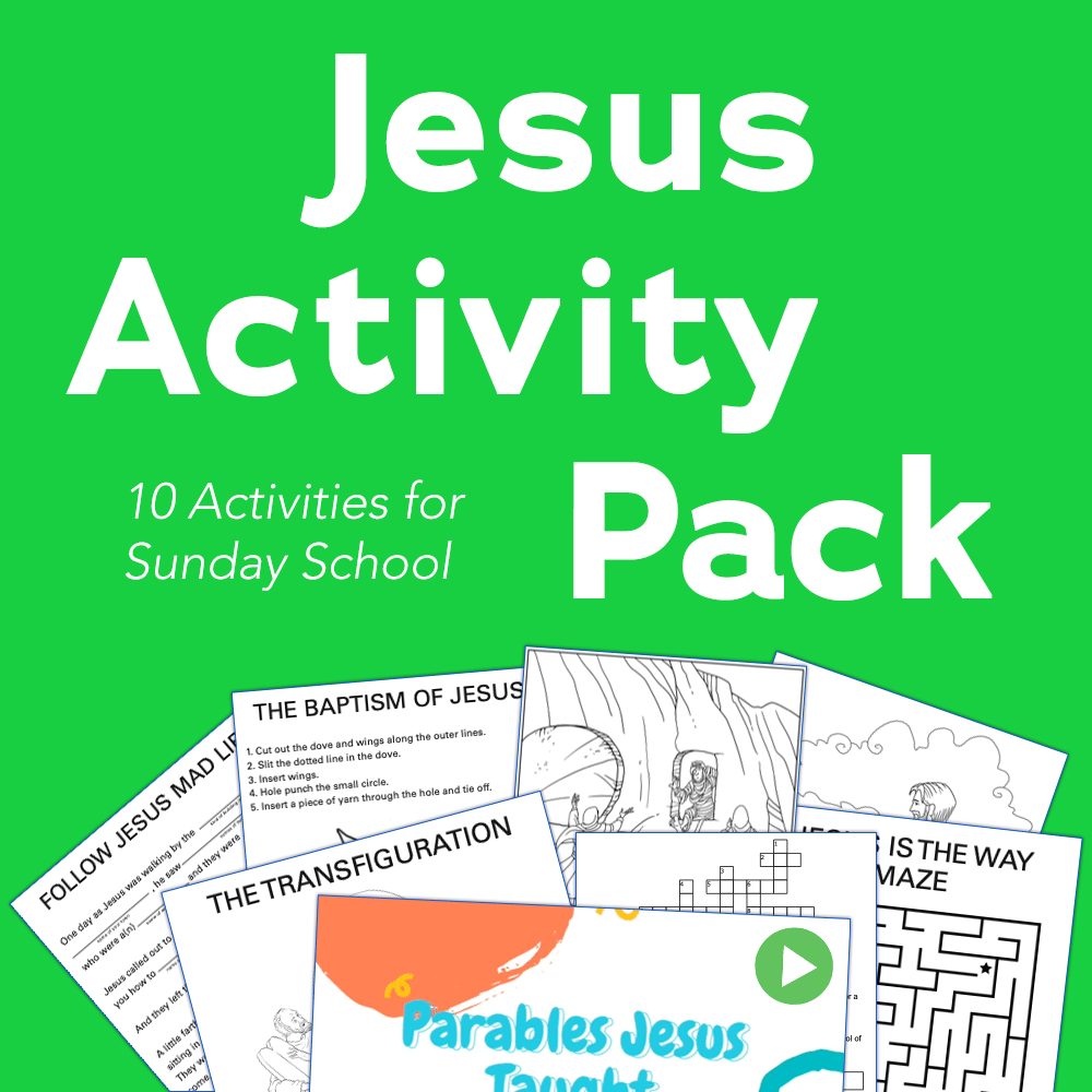 Jesus Activity 10-Pack – Vivid Curriculum